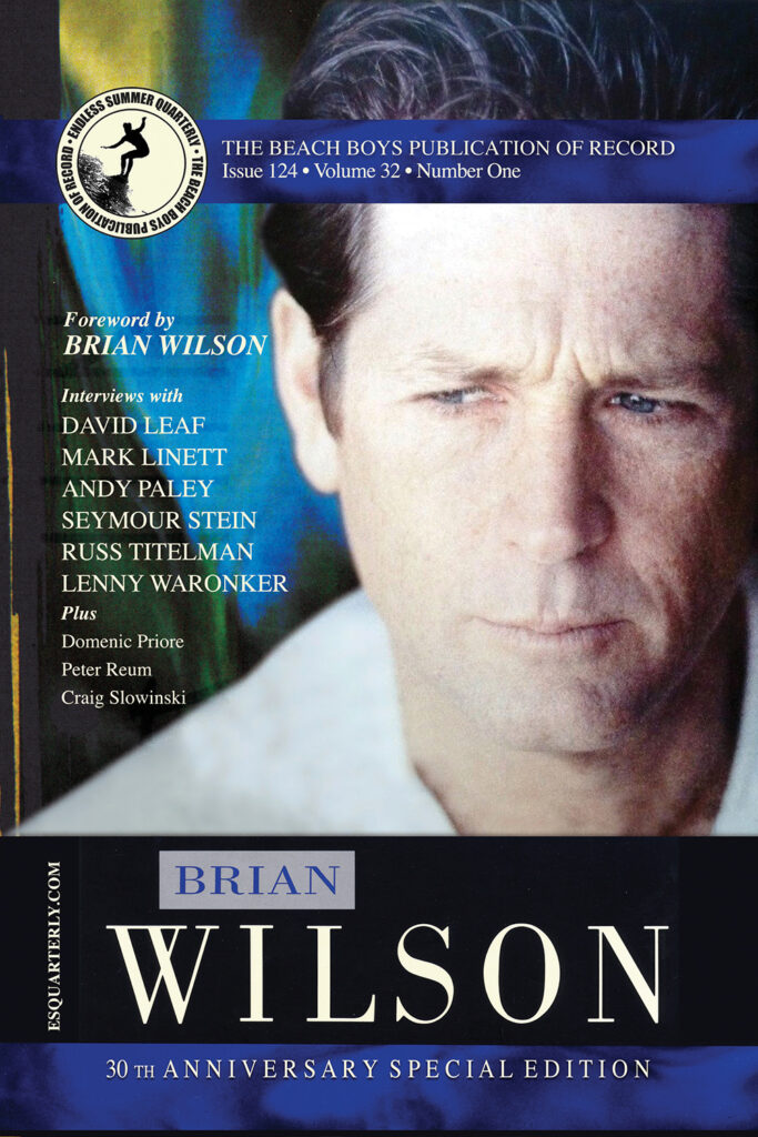 WINTER 2018, Issue #124: BRIAN WILSON - 1988 solo album » Endless ...